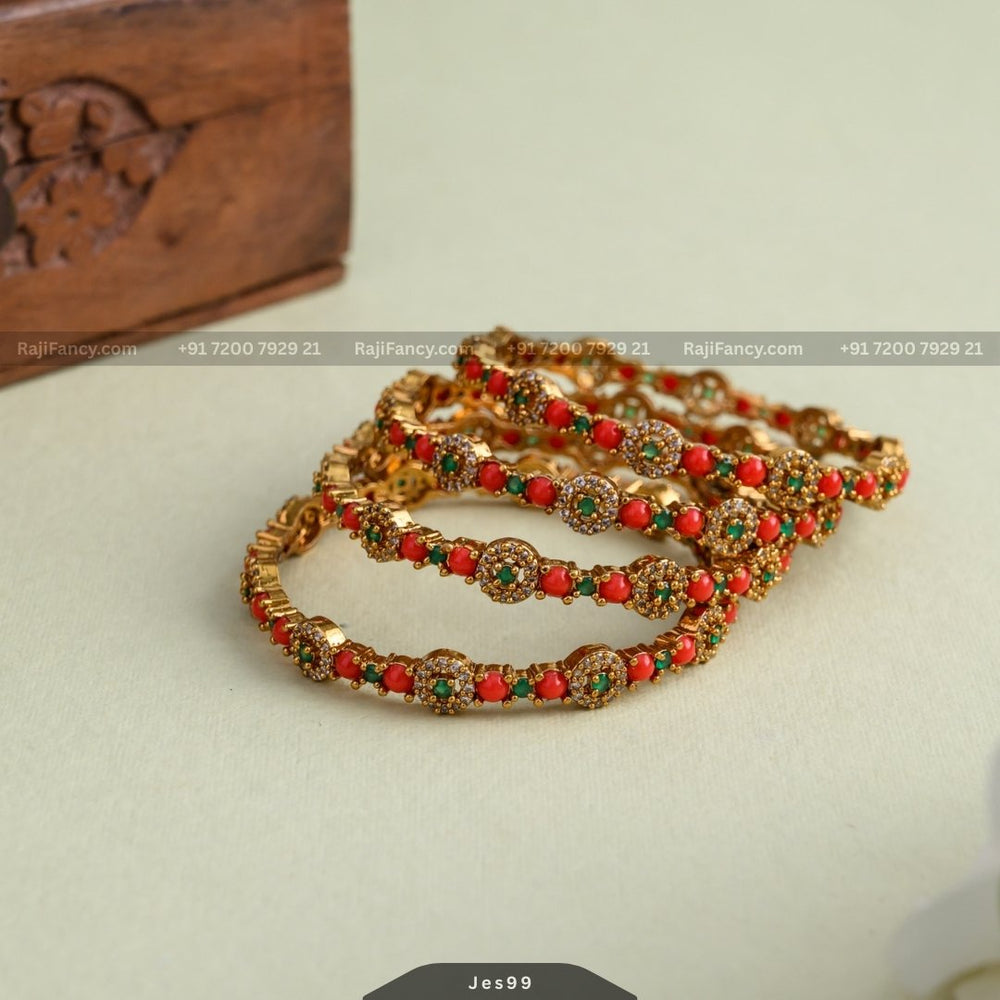 Lavali Pavalam Bangle – RajiFancy